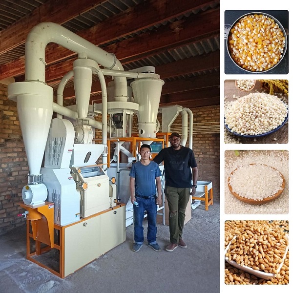 6FTS-B Series Complete Small Wheat Flour Mill Machine - Buy Flour Mill ...